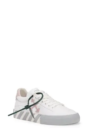 Off-White Vulcanized Low Top Sneakers White/ Pink