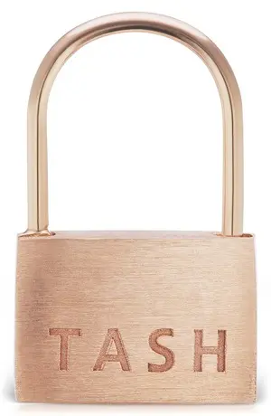 MARIA TASH Maria Tash Padlock Clicker Earring Rose Gold