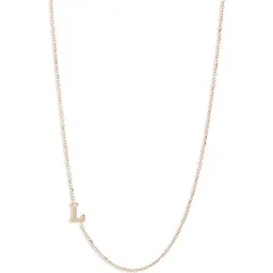Anzie Diamond Initial Necklace - L