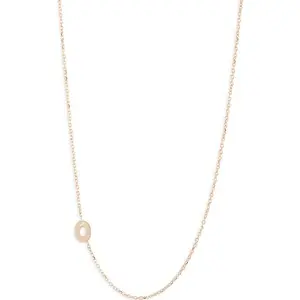 Anzie Diamond Initial Necklace O