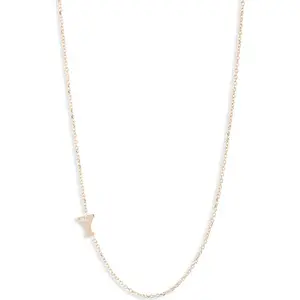 Anzie Diamond Initial Pendant Necklace - Y