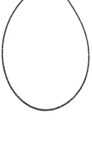 Sethi Couture Beaded Necklace - Black Diamond