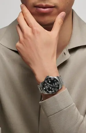 LONGINES Hydroconquest Automatic Watch - Black