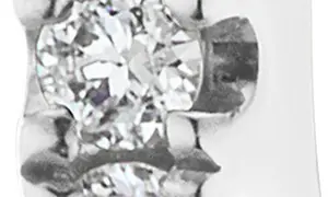 MARIA TASH Diamond Eternity Single Clicker Hoop Earring