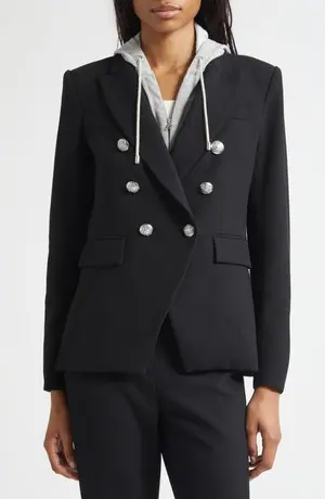 Veronica Beard French Terry Hoodie Dickey