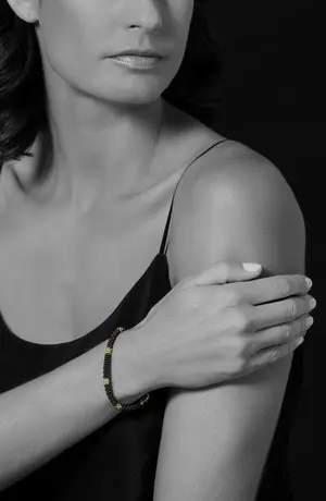 Lagos Black Caviar Beaded Station Bracelet