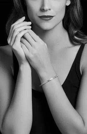 Lagos Caviar Icon Beaded Bangle Bracelet