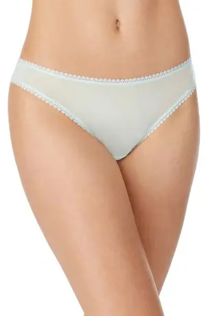 ON GOSSAMER Mesh Bikini Glacier