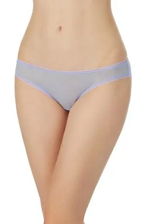 ON GOSSAMER Mesh Bikini Hydrangea