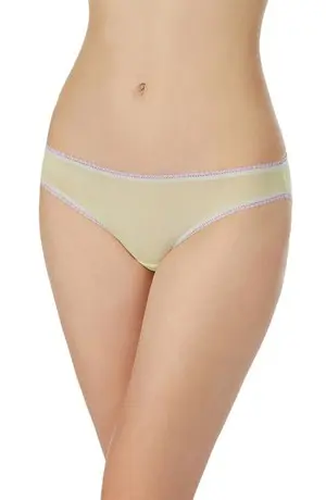 ON GOSSAMER Mesh Bikini Kiwi