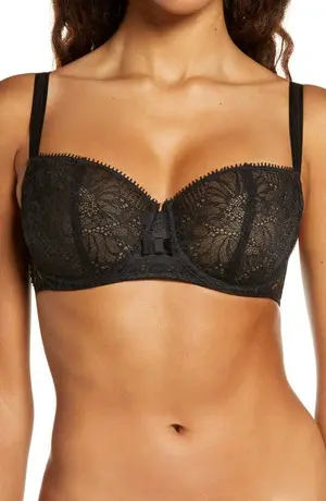 Chantelle Day To Night Underwire Demi Bra - Black