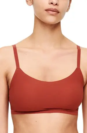 Chantelle Soft Stretch Scoop Padded Bralette Fox