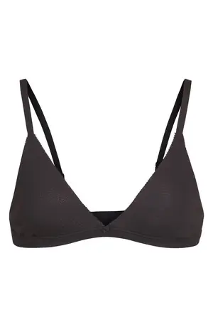 SKIMS Pointelle Logo Triangle Bralette