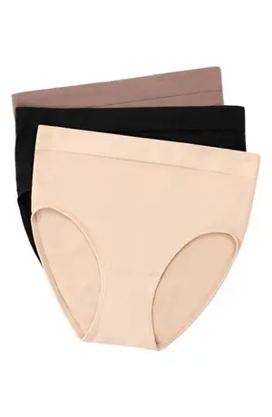 Wacoal B-smooth® Assorted 3-pack High Cut Briefs - B Smooth Basic 2