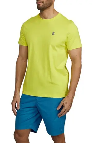Psycho Bunny Classic Crewneck T-shirt Fresh Citrus