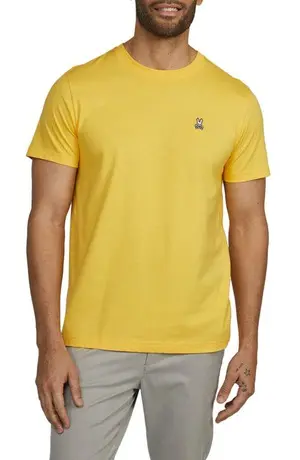 Psycho Bunny Classic Crewneck T-shirt Golden Ray