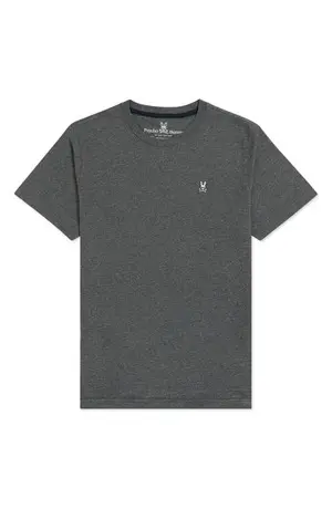 Psycho Bunny Classic Crewneck T-shirt Heather Storm