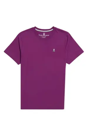Psycho Bunny Classic Crewneck T-shirt Mulberry