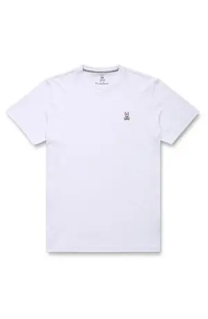 Psycho Bunny Classic Crewneck T-shirt - White