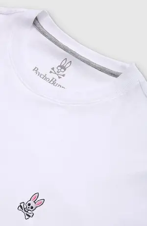 Psycho Bunny Classic Crewneck T-shirt - White