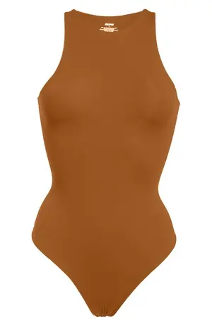 SKIMS Plus Size   Fits Everybody High Neck Bodysuit Copper