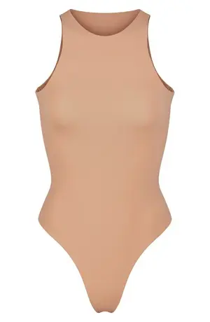 SKIMS Fits Everybody High Neck Bodysuit - Ochre