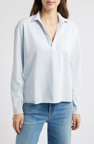 Frank & Eileen Patrick Popover Henley - Ice