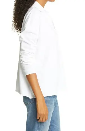 Frank & Eileen Patrick Popover Henley - White