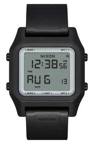 Nixon Nixon Staple Digital Strap Watch Black/ Positive