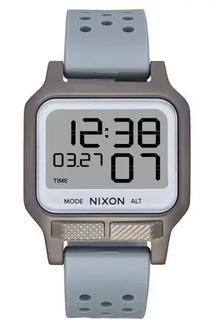 Nixon Heat Digital Strap Watch - Gunmetal Positive