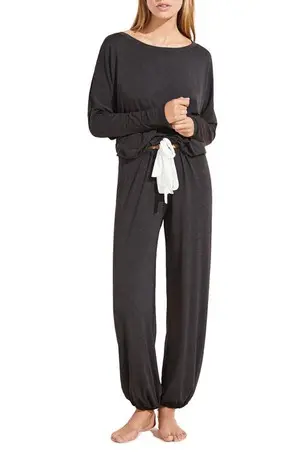 Eberjey EBERJEY Gisele Jersey Knit Pajama Set Grey