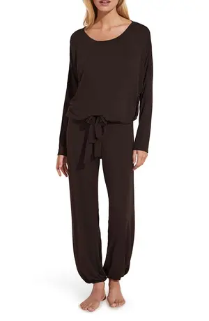 Eberjey EBERJEY Gisele Jersey Knit Pajama Set Java