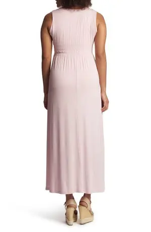 EVERLY GREY Valeria Maternity/nursing Maxi Dress
