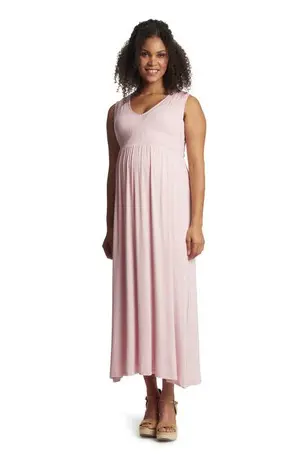 EVERLY GREY Valeria Maternity/nursing Maxi Dress