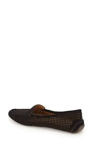 PATRICIA GREEN Barrie Flat - Black Suede