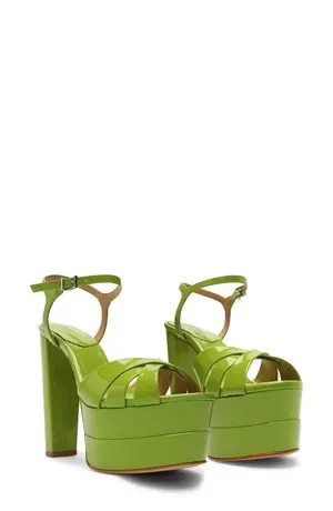 Schutz Schutz Keefa Platform Sandal Bright Leaf