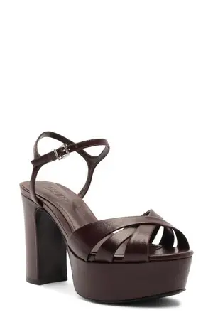 Schutz Keefa Platform Sandal - Maplewood