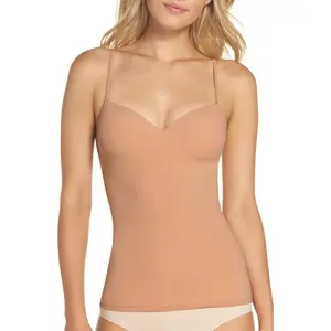Hanro Allure Built-in Bra Camisole - Nude