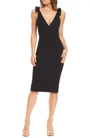Dress The Population Lita Tie Cocktail Dress