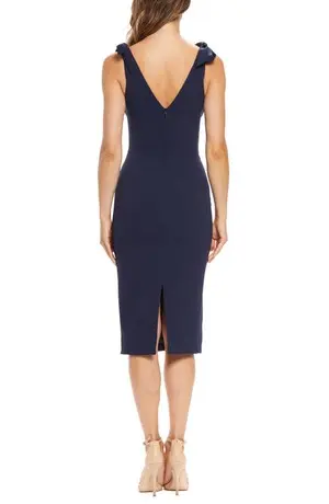 Dress The Population Lita Tie Cocktail Dress