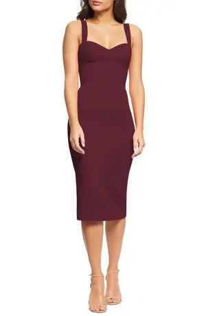 Dress The Population Square Neck Cocktail Dresses