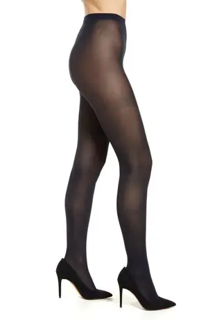 Wolford Velvet De Luxe Tights - Admiral