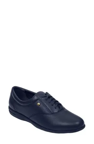 Easy Spirit Motion Leather Sneakers - Navy Le