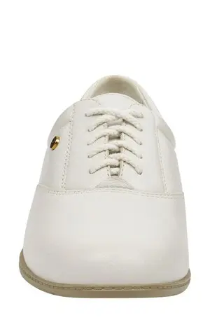 Easy Spirit Motion Leather Sneakers - White Leather