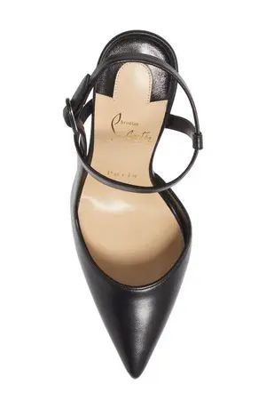 CHRISTIAN LOUBOUTIN Jenlove Ankle Strap Pumps - Bk01 Black