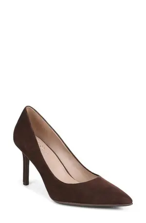 Naturalizer Anna Pointed-toe Pump - Chocolate Suede