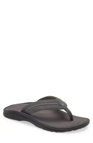 Olukai Hokua Flip Flop - Pavement / Pavement