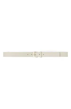 Lafayette 148 New York Lafayette 148 New York L-Beam Leather Belt Almond