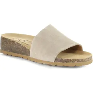 BOS. & CO. Lux Slide Sandal - Sand