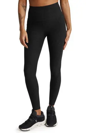 Beyond Yoga Space Dye High Waist Pocket Leggings - Darkest Night